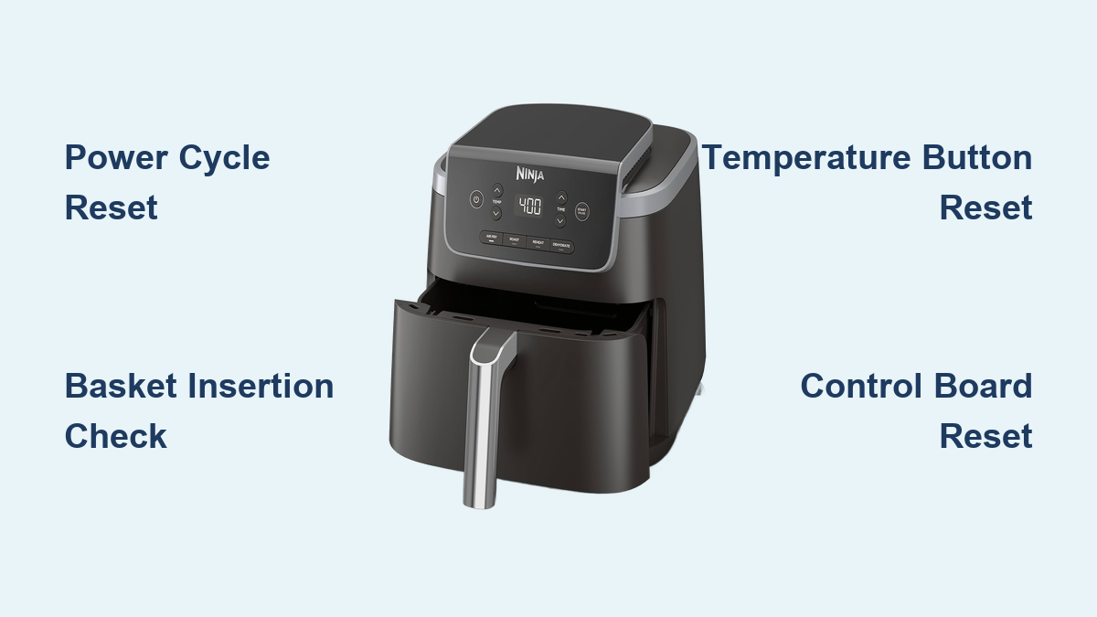 How to Fix Ninja Air Fryer Timer Not Working
