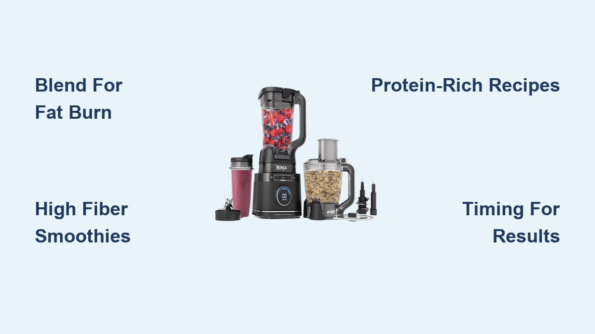 Ninja Blender Weight Loss Recipes (2026 Guide)