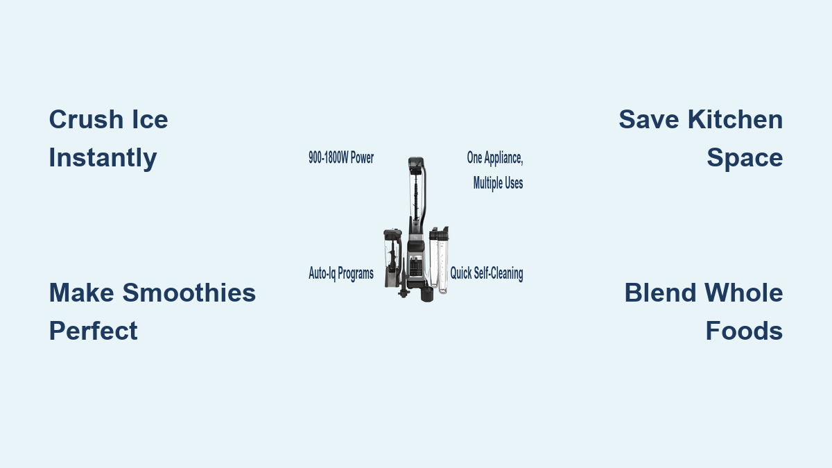 Ninja Blender Benefits: Power & Performance
