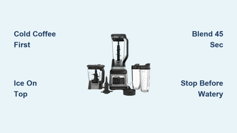 How to Make Iced Coffee in a Ninja Blender