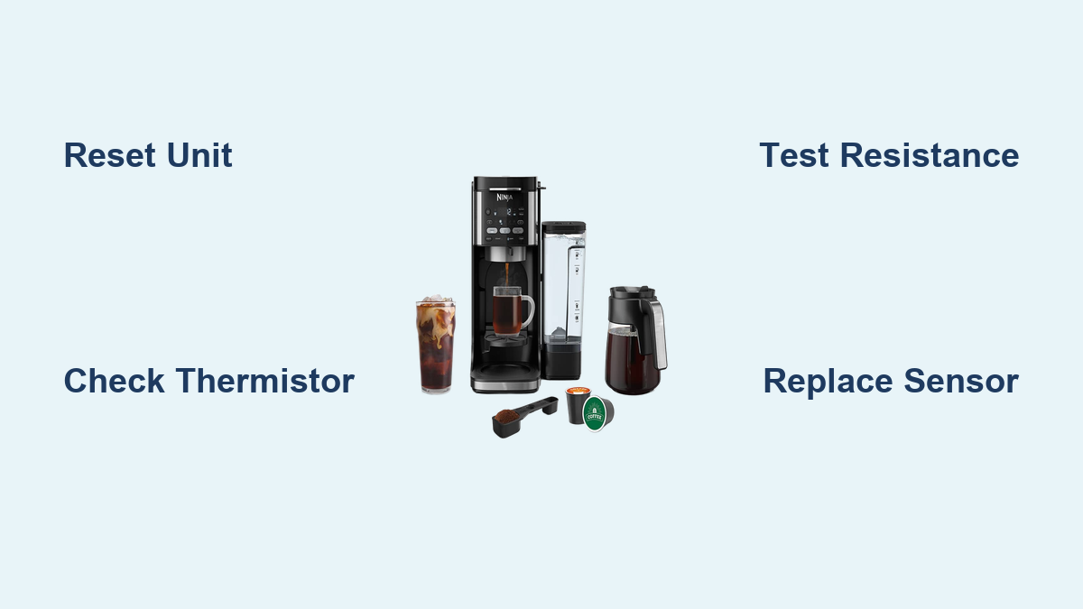 How to Fix Ninja Coffee Maker Error 11