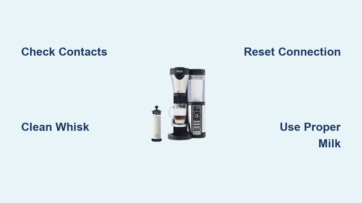 Ninja Coffee Maker Frother Not Working: Quick Fix Tips