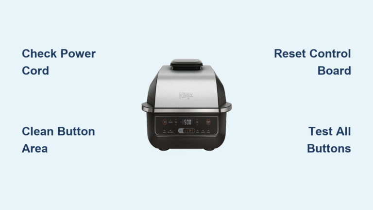 How to Fix Ninja Foodi Grill Buttons Not Working