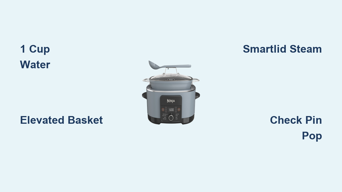 How to Steam in Ninja Multi Cooker
