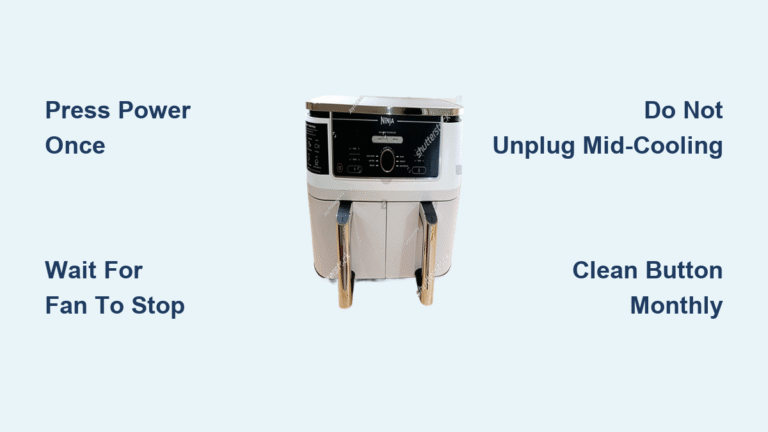 How to Turn Off Ninja Air Fryer | Quick Guide