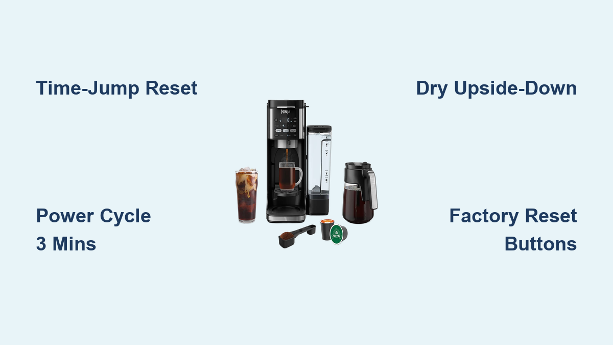 How to Fix Ninja Coffee Maker Buttons Not Working
