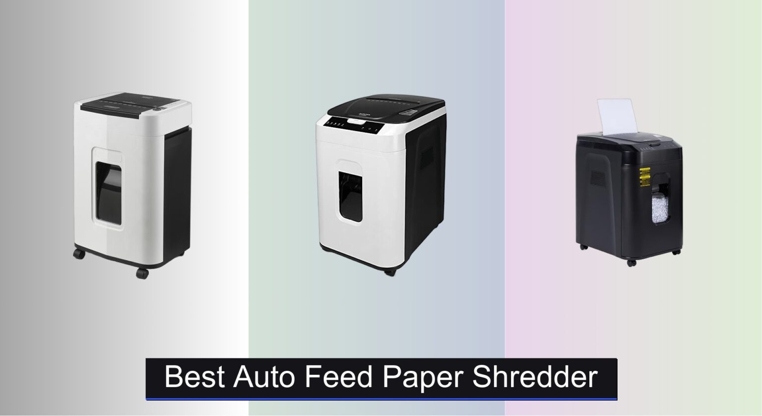 9 Best Auto Feed Paper Shredders 2026