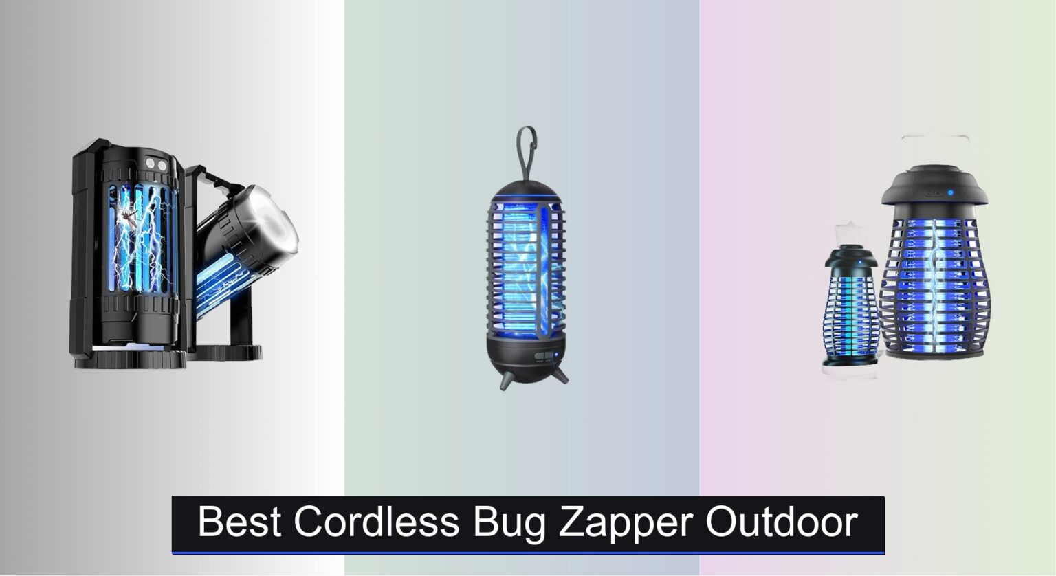 8 Best Cordless Bug Zappers for Outdoors 2026