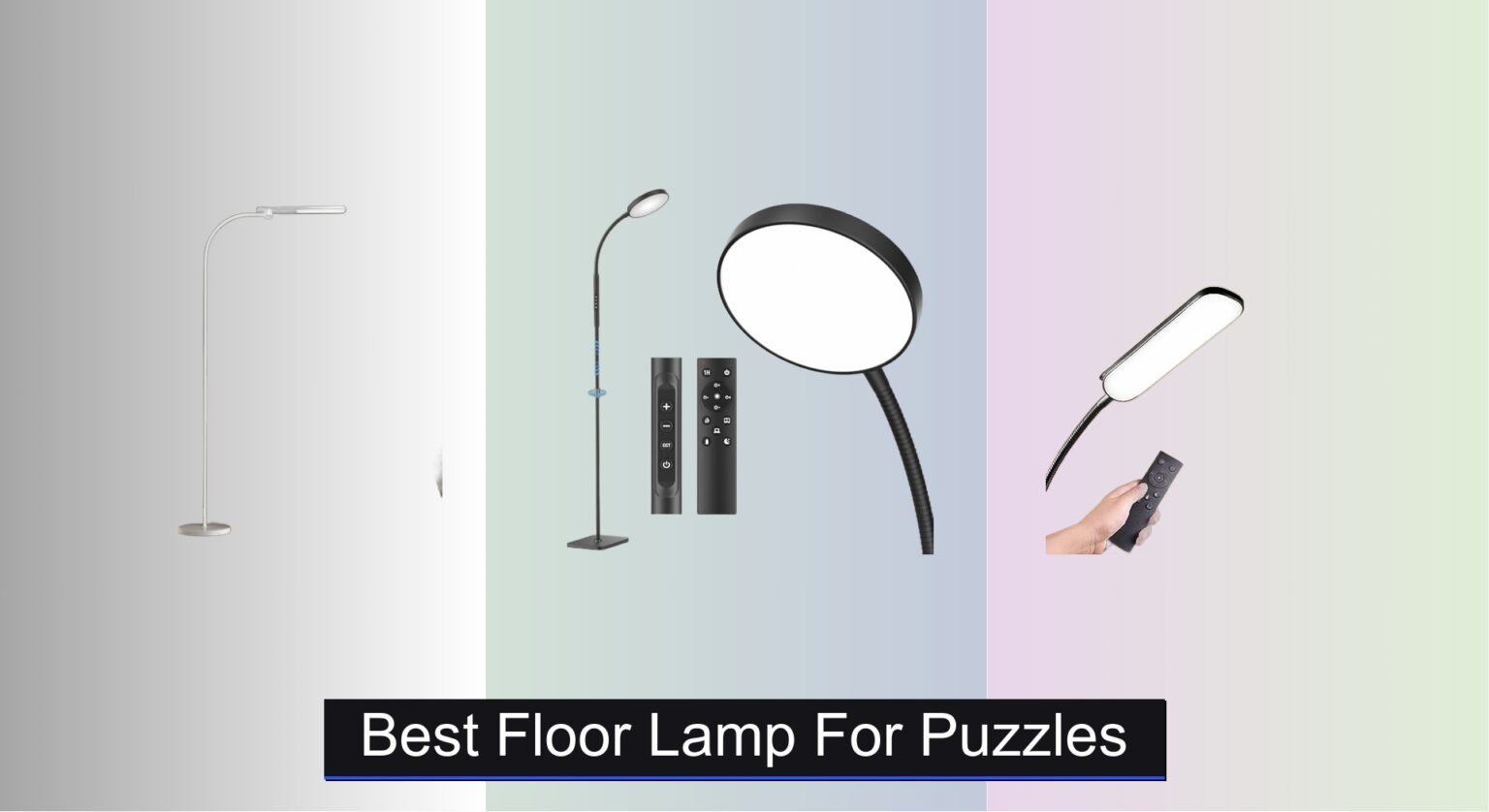 8 Best Floor Lamps for Puzzles 2026