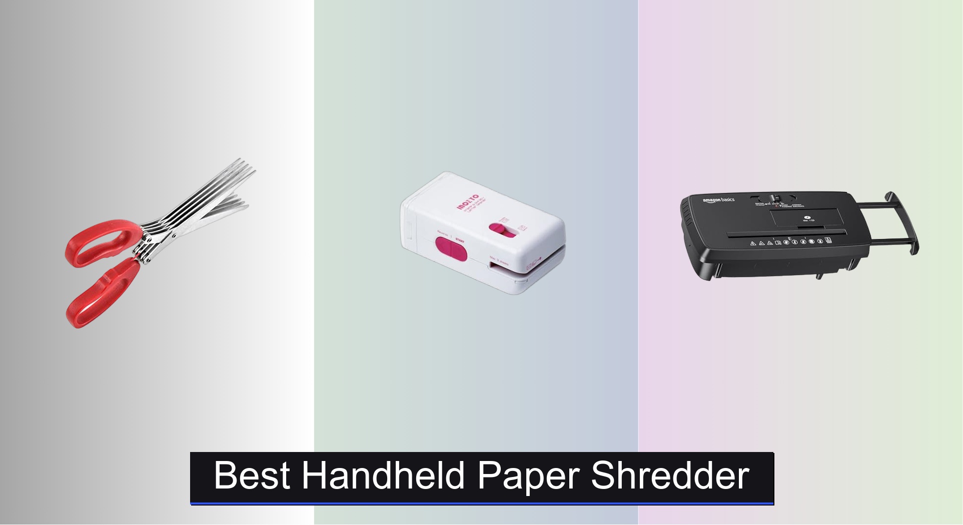 7 Best Handheld Paper Shredders of 2026