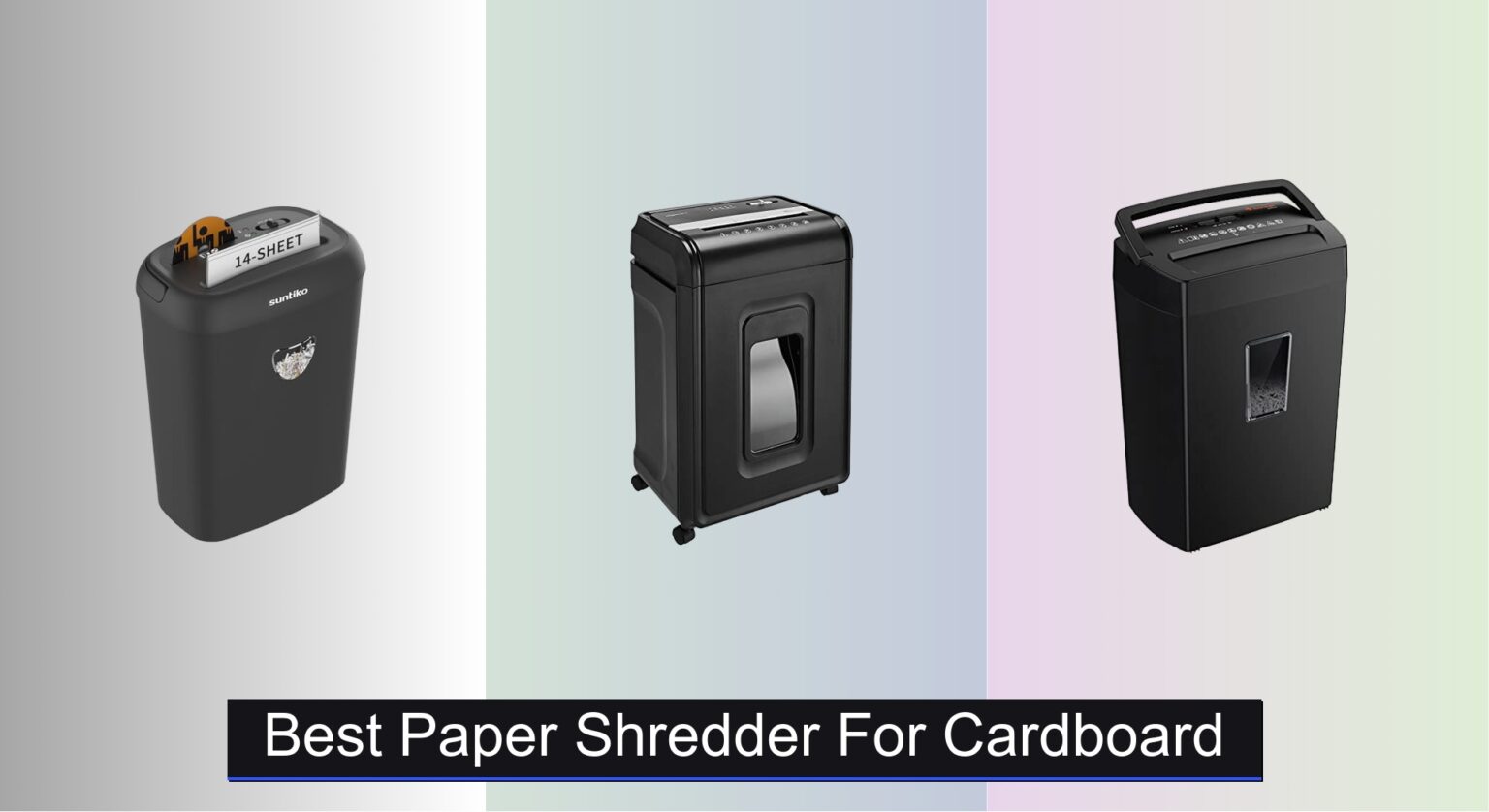 8 Best Paper Shredders for Cardboard 2026