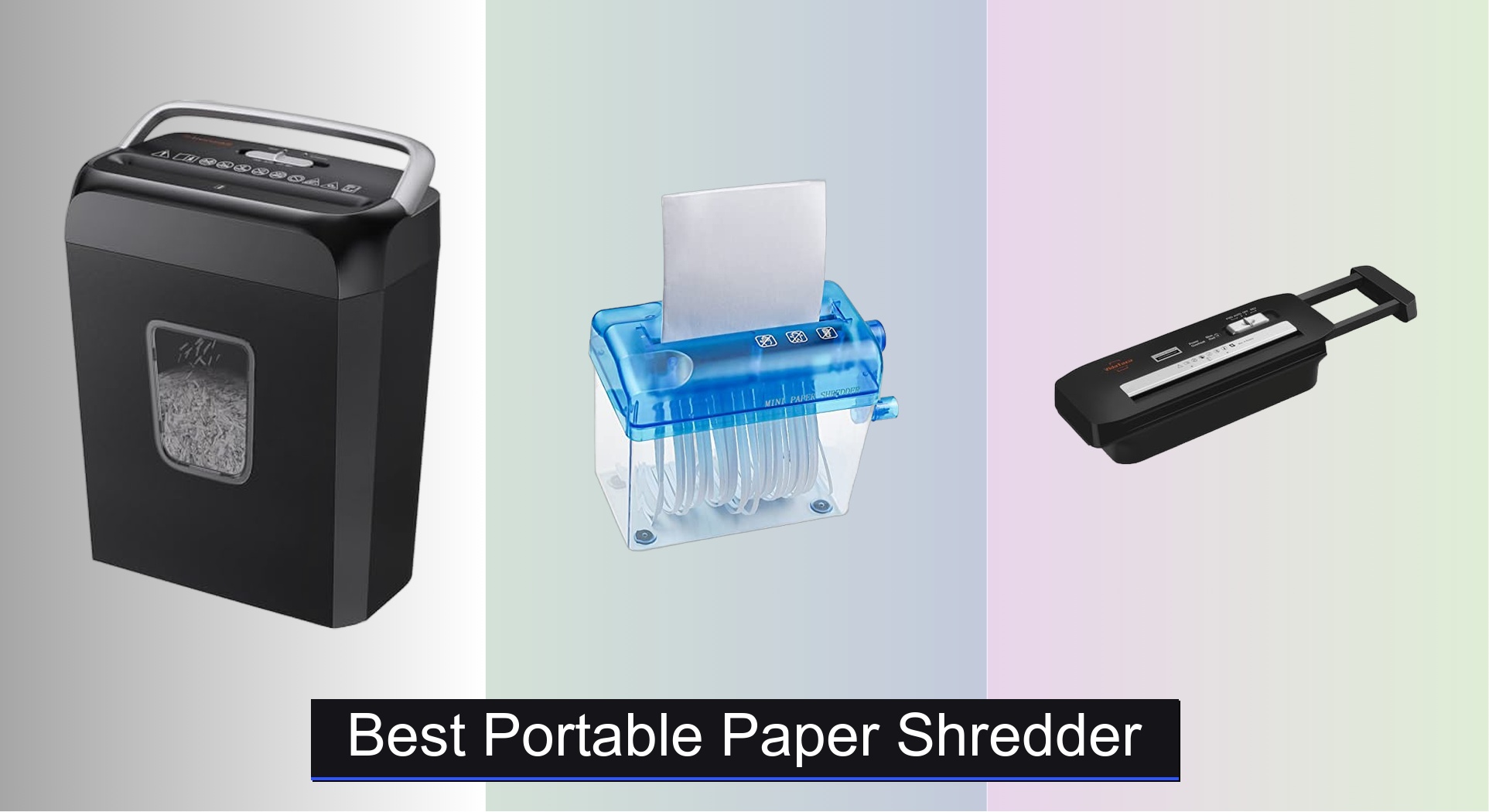 6 Best Portable Paper Shredders for 2026