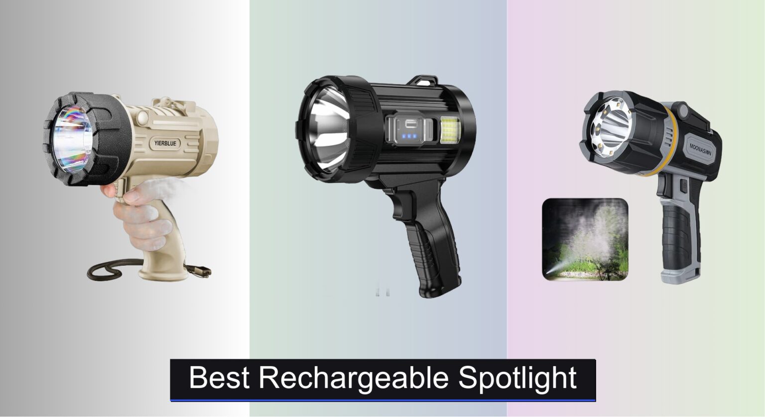 7 Best Rechargeable Spotlights of 2026