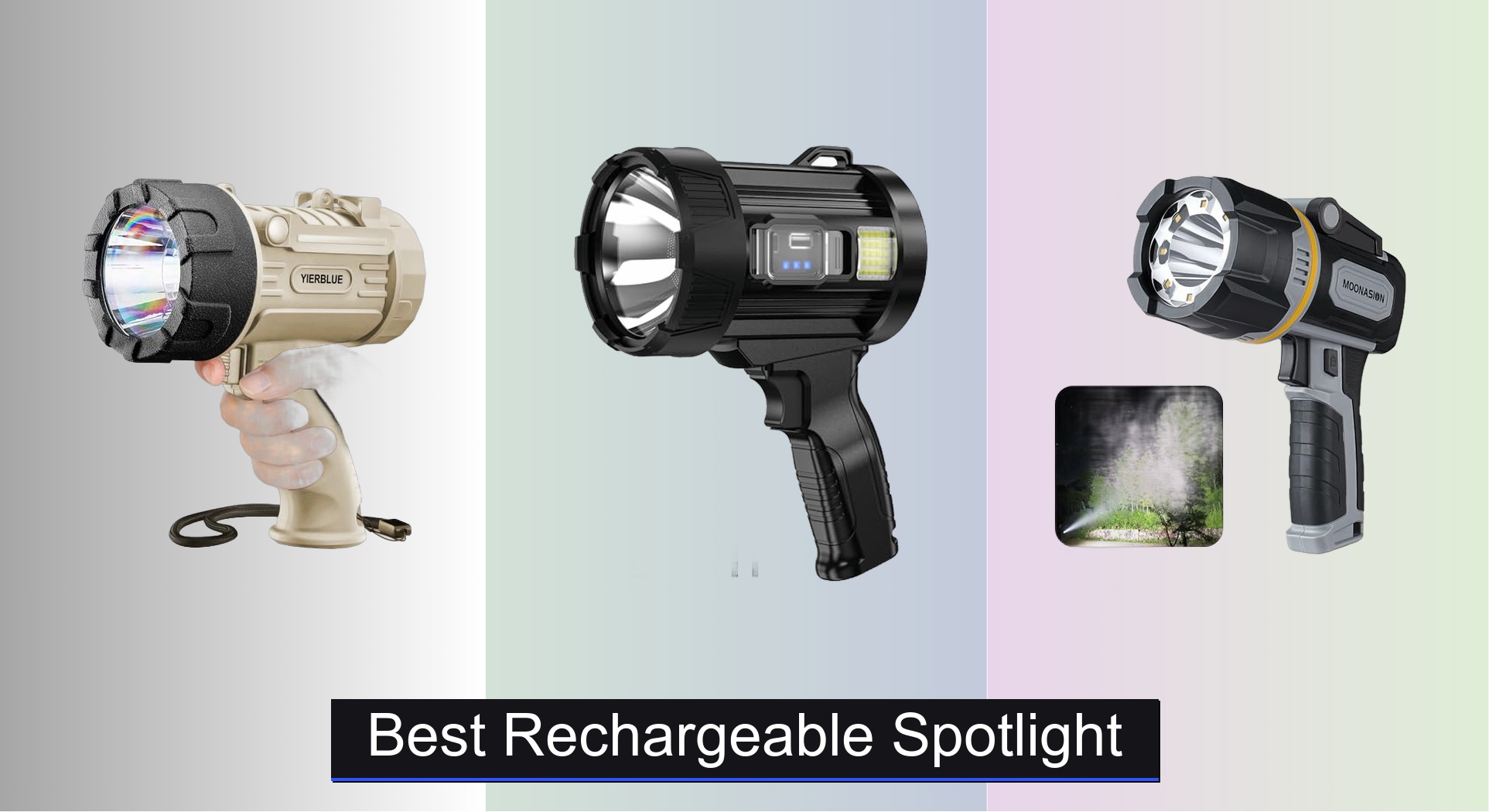 7 Best Rechargeable Spotlights of 2026
