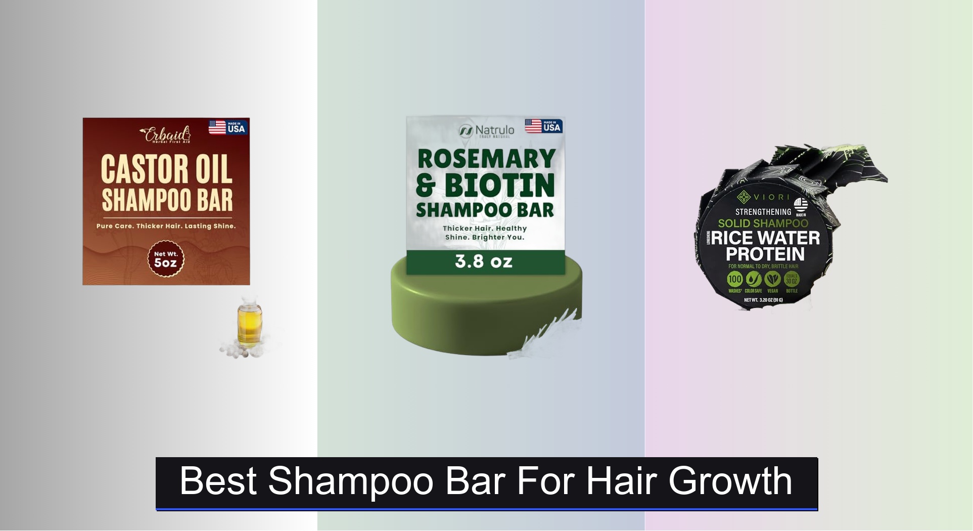 7 Best Shampoo Bars for Hair Growth 2026