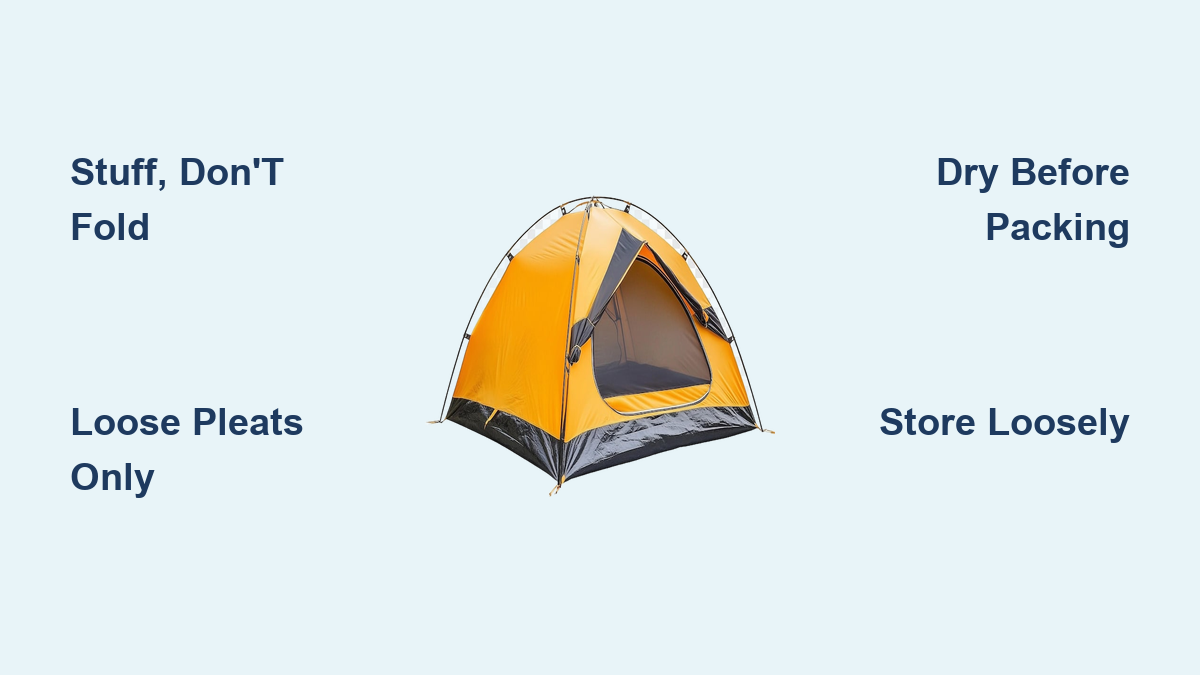 How to Fold a Camping Tent: Quick Steps